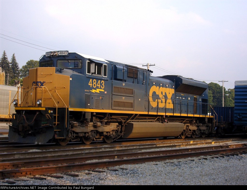 CSX 4843 SD70ACe 08/03/2005